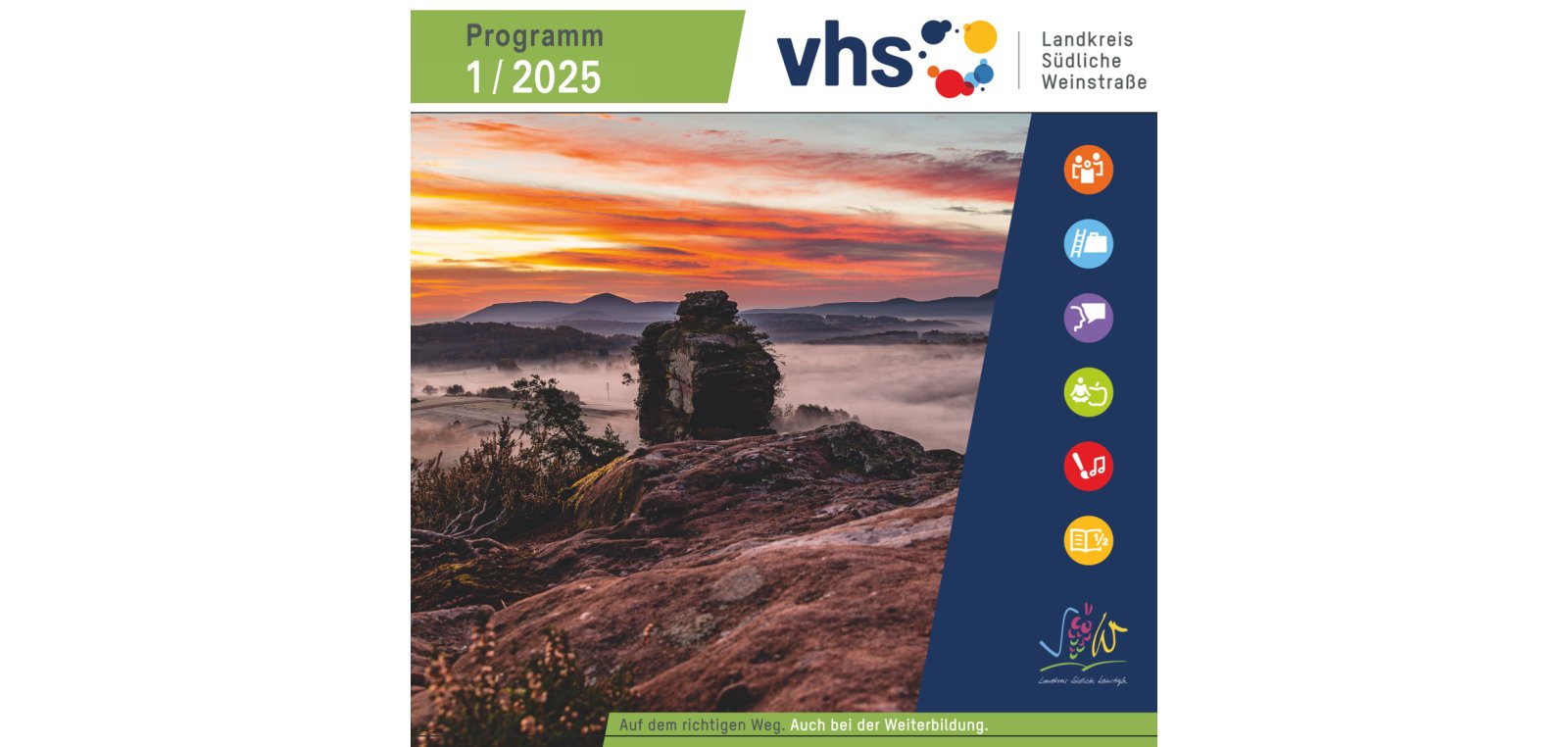 Volkshochschulen veröffentlichen Programmheft für das erste Semester 2025 – vhs-Landschaft im ...